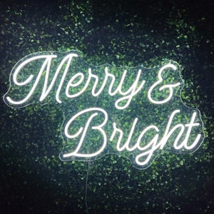 Joy Neon Sign, Christmas Sign, Holiday Neon Sign, Christmas Decor ...