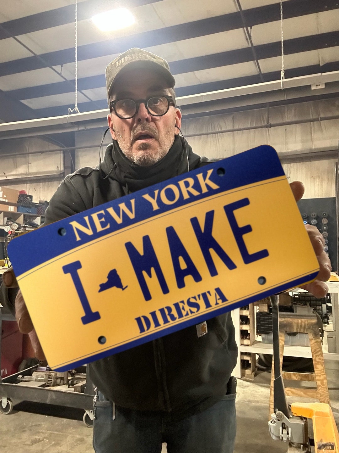 DIRESTA I MAKE License Plate - Etsy