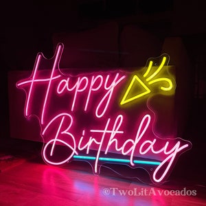This is Our Happy Place Neon Sign, Custom Neon, Personalized Wedding ...