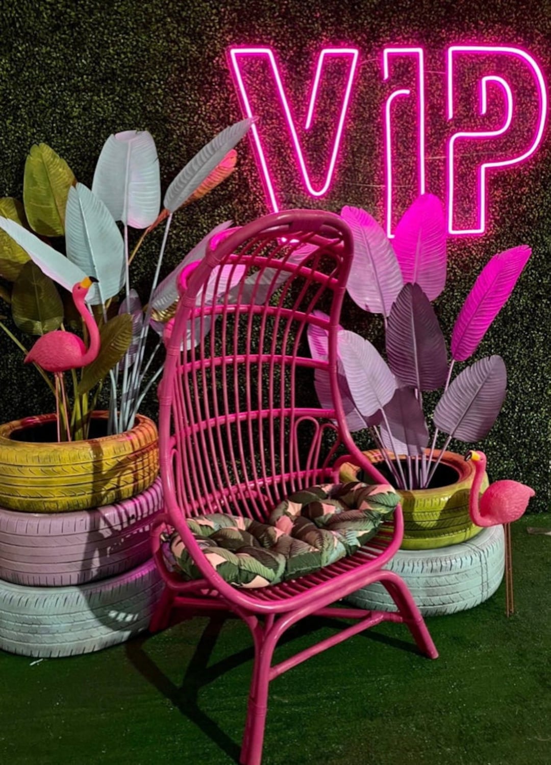 VIP Neon Sign Club Neon Sign Bar Neon Sign Customized Neon - Etsy