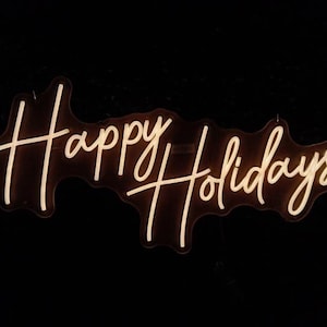 Joy Neon Sign, Christmas Sign, Holiday Neon Sign, Christmas Decor ...