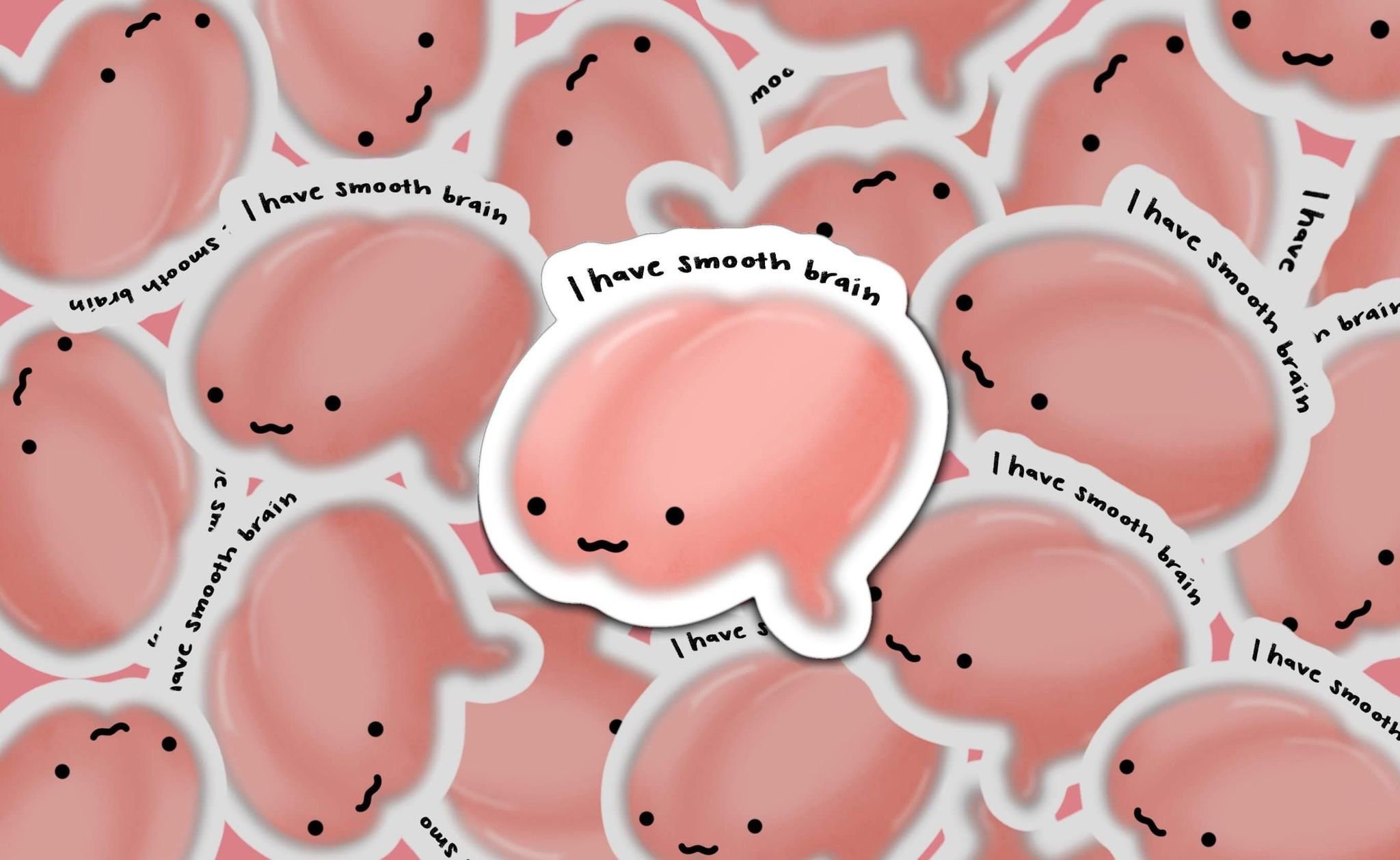 Smooth Brain - Etsy
