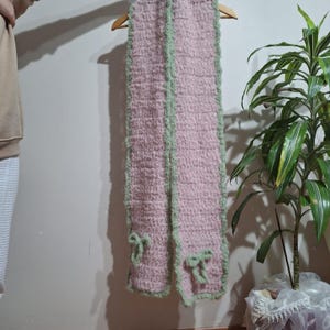 Sakura Scarf Crochet Pattern, Cottagecore Scarf, Beginner Friendly ...