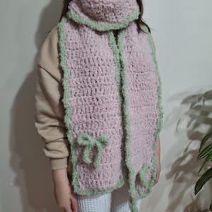 Sakura Scarf Crochet Pattern, Cottagecore Scarf, Beginner Friendly ...
