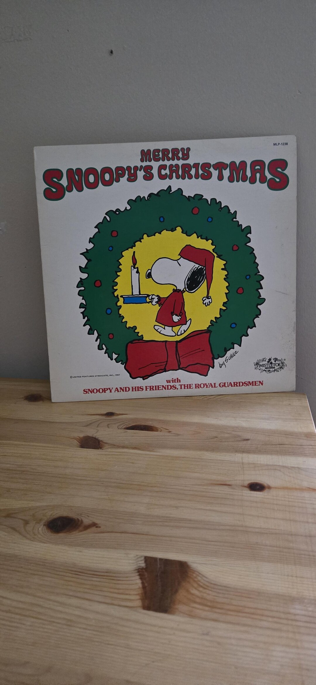 Snoopy Christmas Record - Etsy