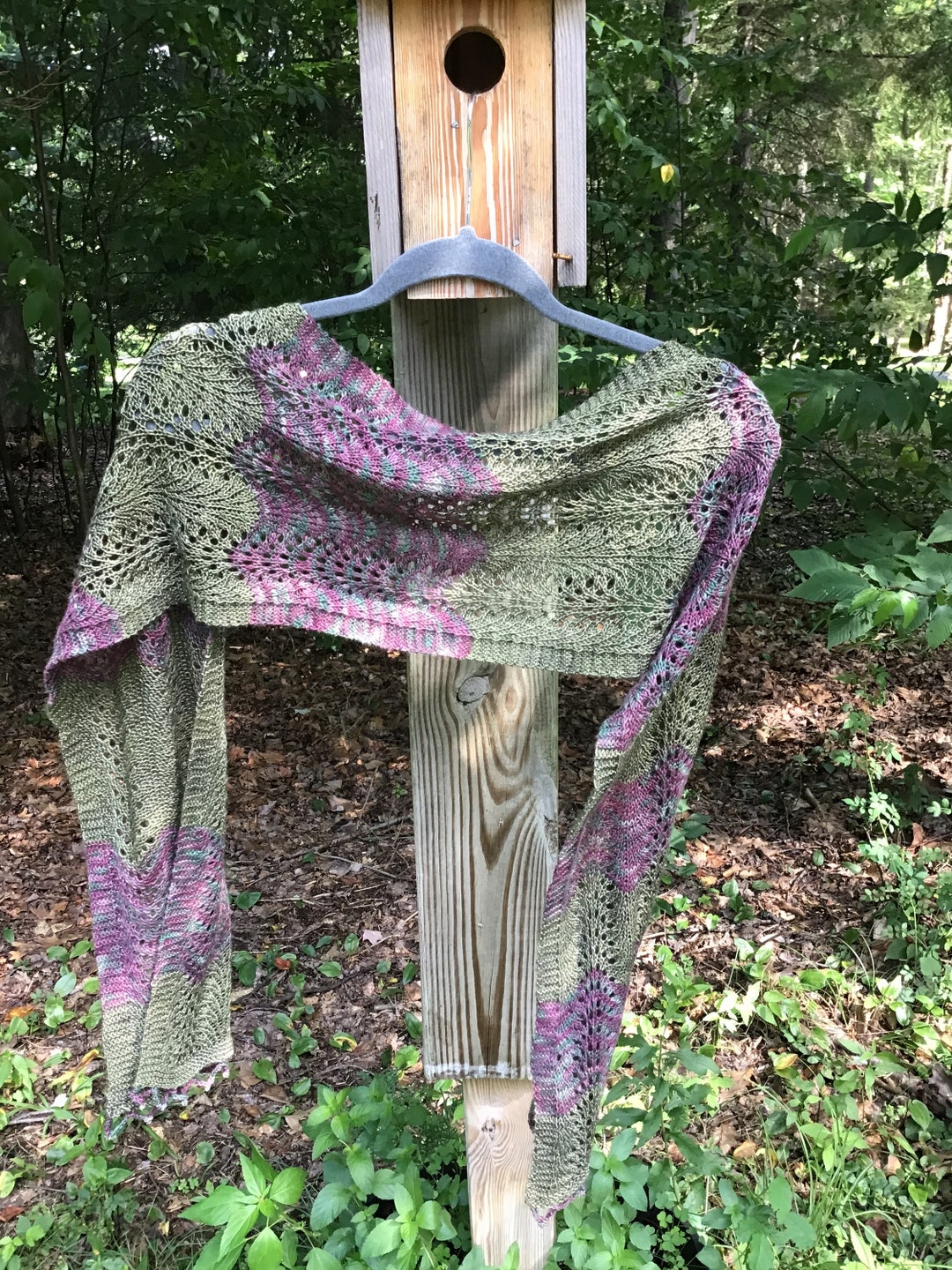 Forest Lace Scarf - Etsy
