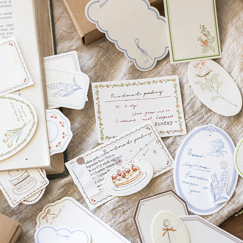 HOT Restock Decorative Paper Set Cute Notepaper | Etsy