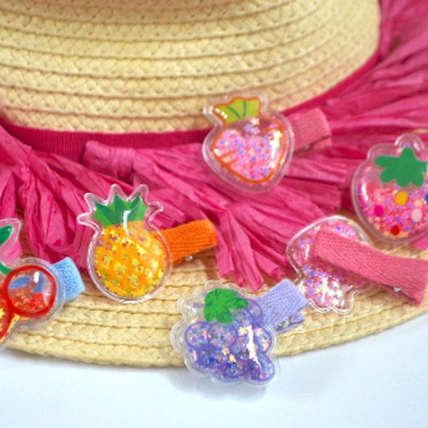 Fruit Hair Clips - Etsy