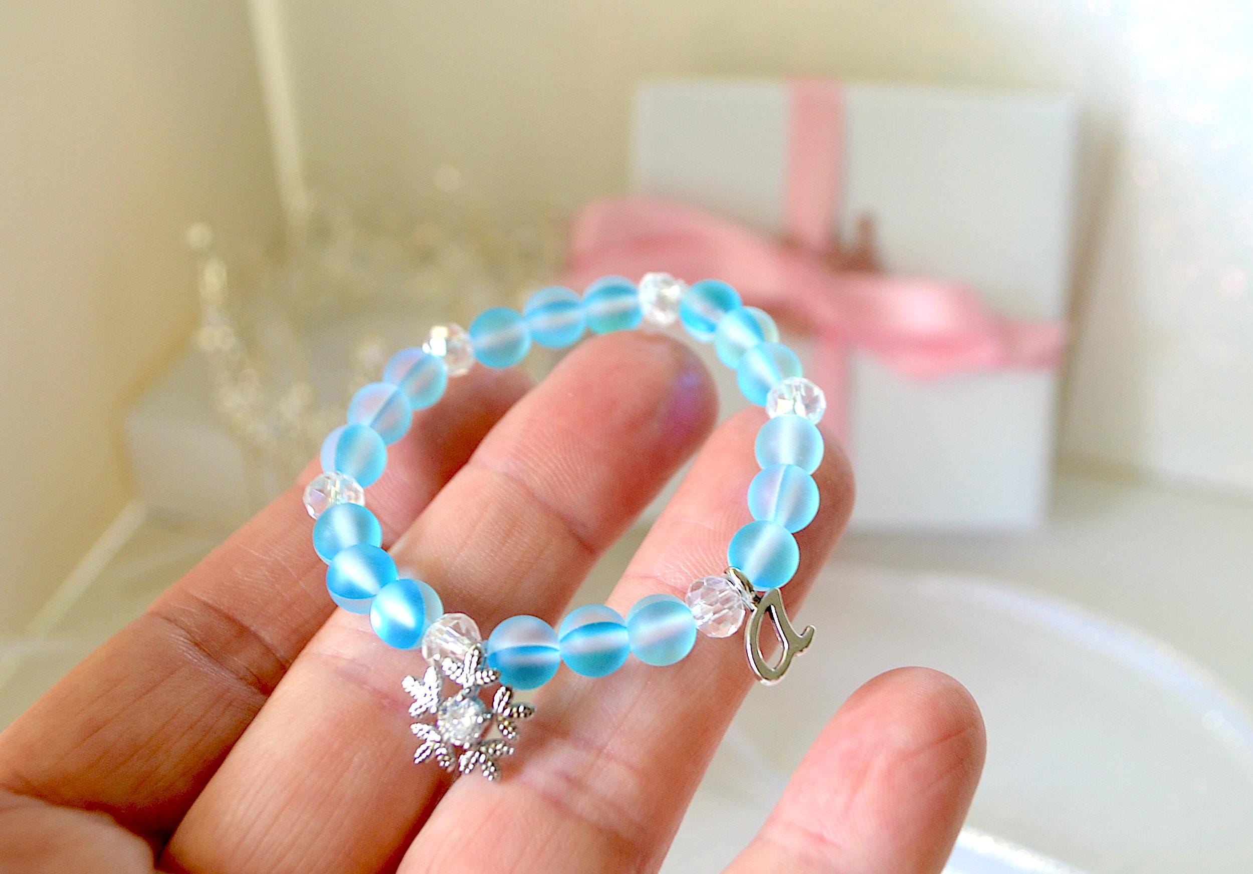 Adjustable Charm Bracelet Frozen Snowflake Adjustable Bracelet - Kawaii ...