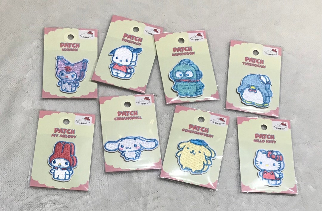 Sanrio Wappen Iron on Patches- Made in Japan - 100% Polyester ...