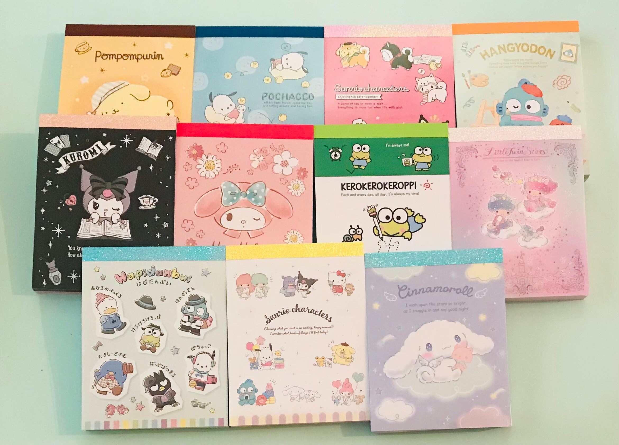 2021 Sanrio Small Memo Pad Hello Kitty Sanrio Characters Etsy