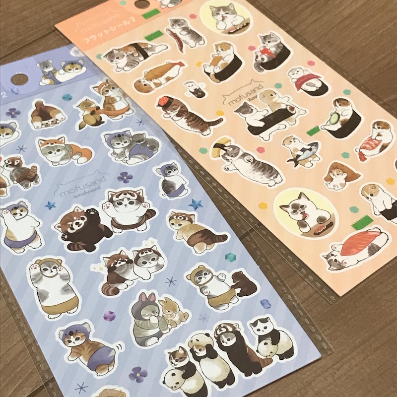 Mofusand Stickers - Etsy