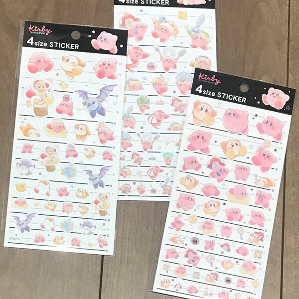 Kirby Sticker - Etsy