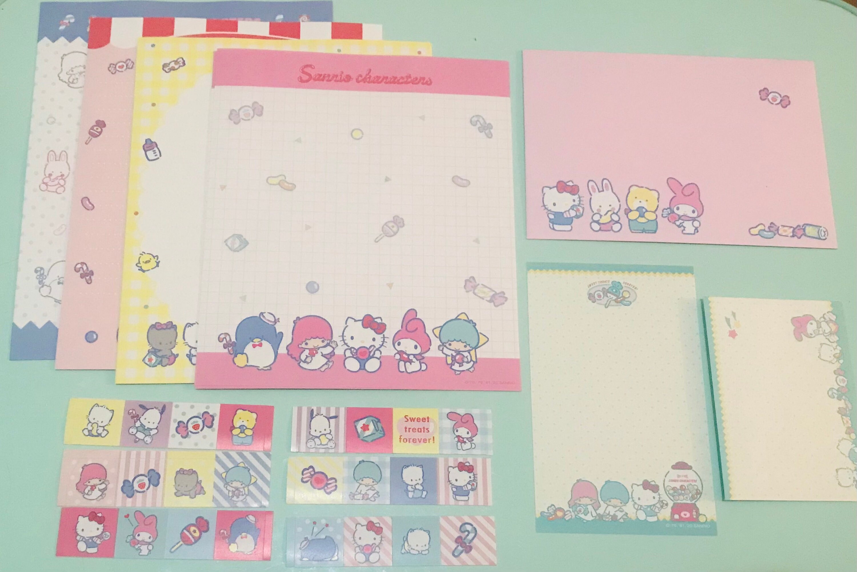 Special Sanrio Letter Set envelops paper memos and | Etsy