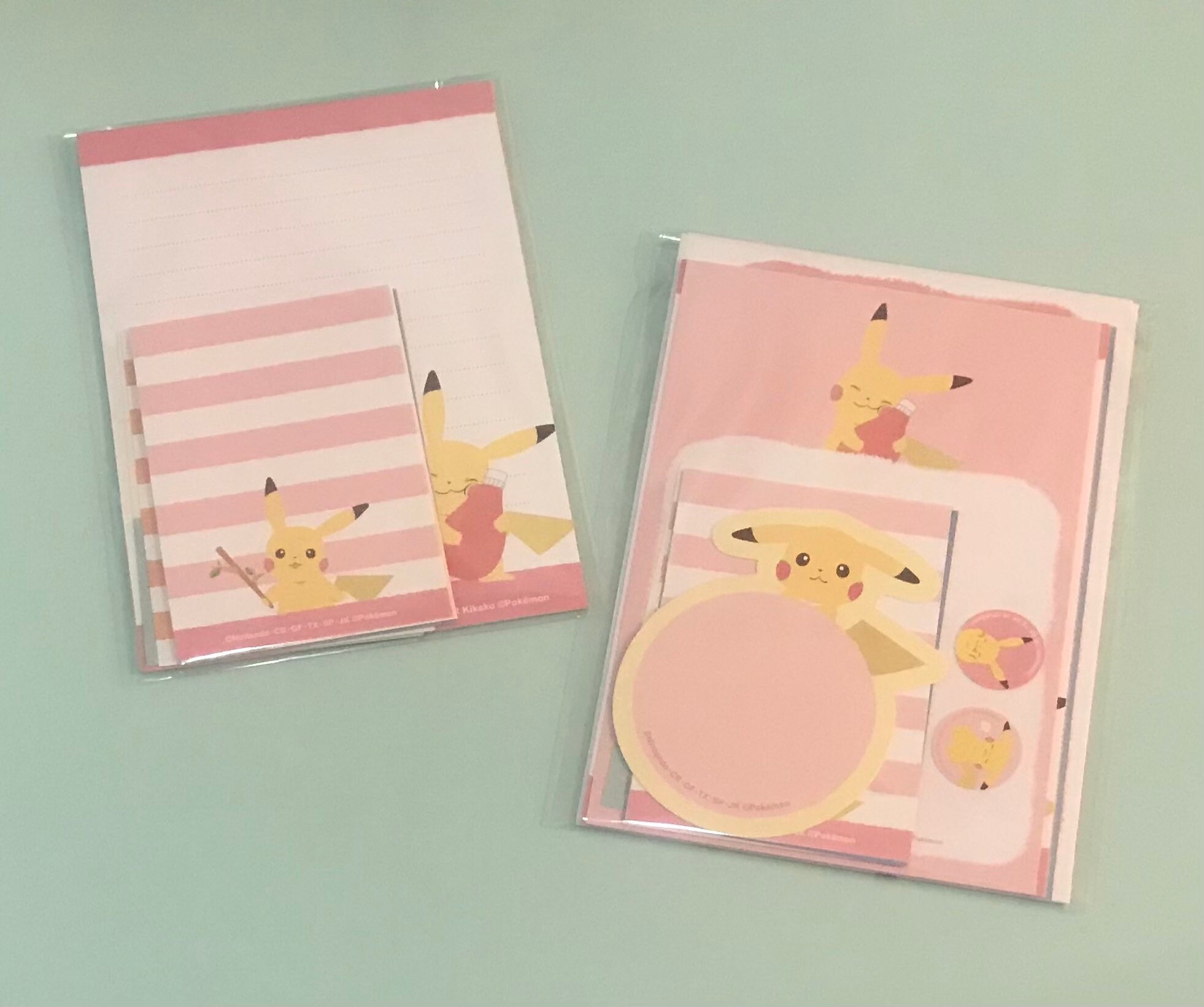 Pokemon Poke Days Letter Set and Memo Set Pikachu Number - Etsy