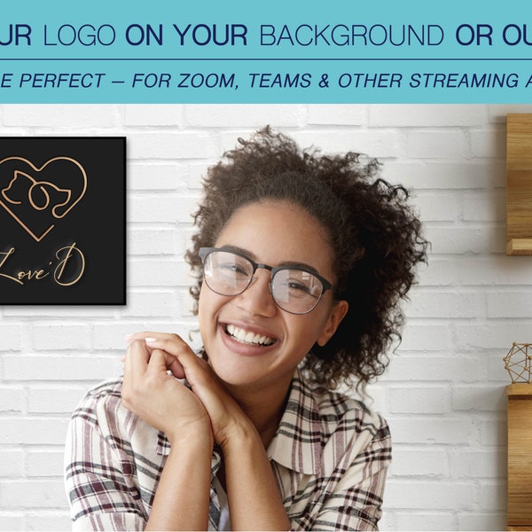 Zoom Background Office With Logo - Etsy
