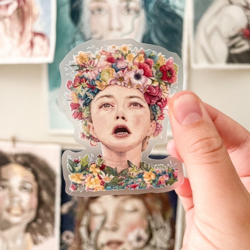 Midsommar Flower Art - Etsy