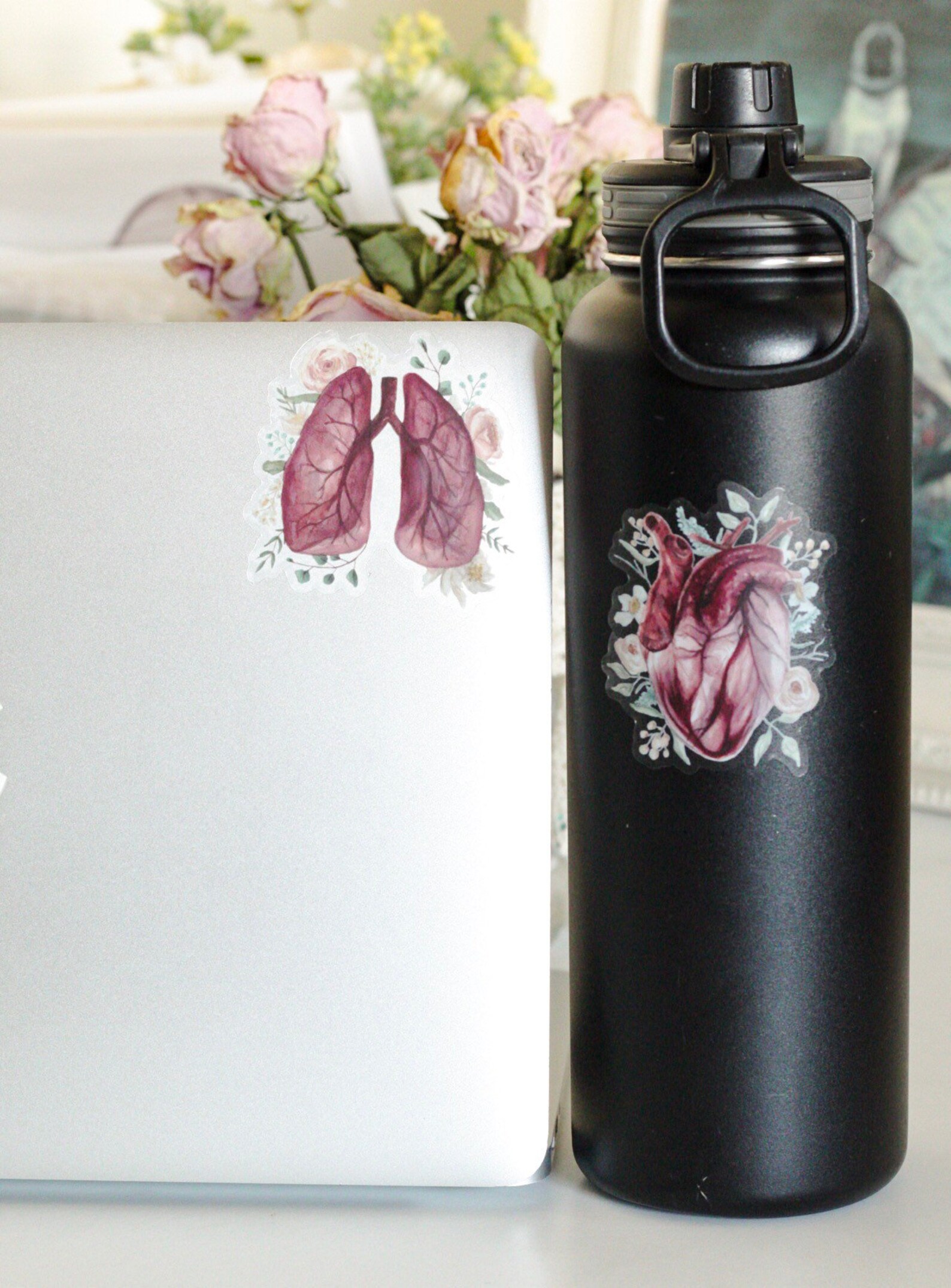 Blooming Organ Sticker Bundle - Etsy