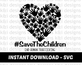 Save the Children Svg - Etsy