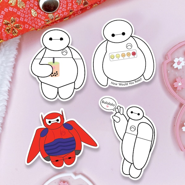 Baymax Sticker - Etsy