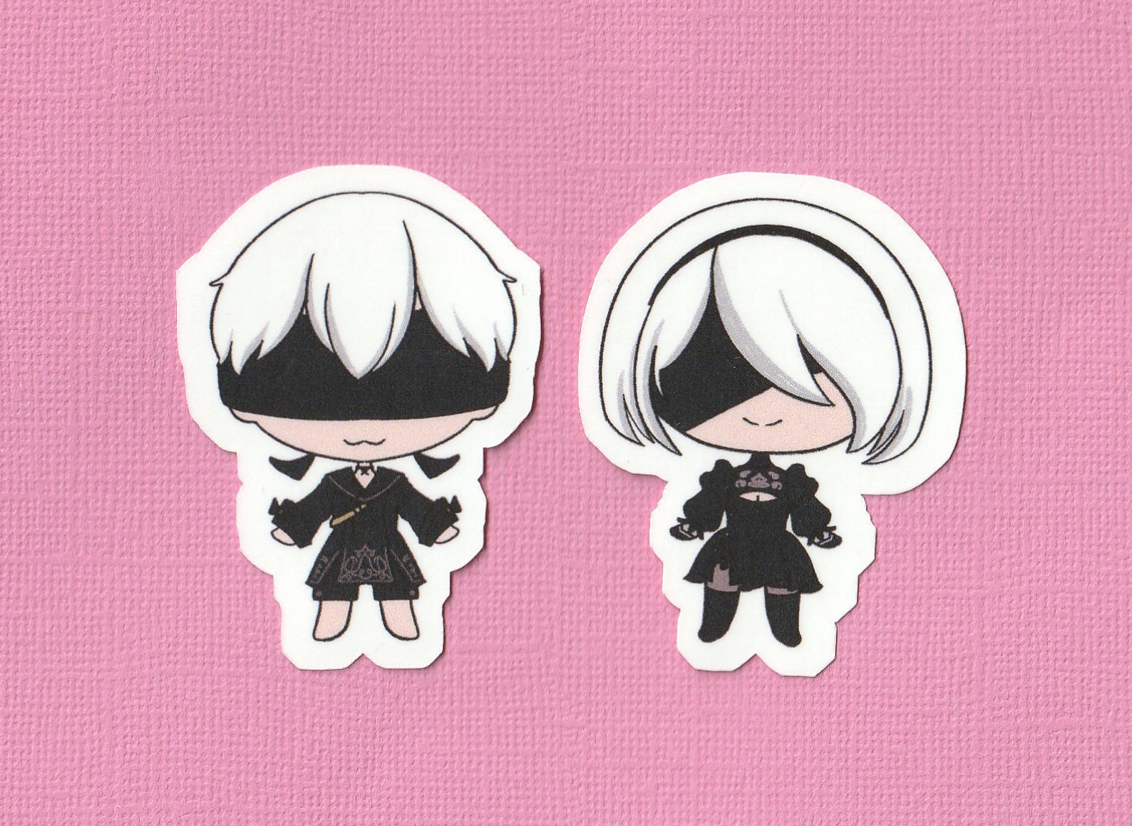 Nier Automata 2B & 9S Sticker Set of 2 | Etsy