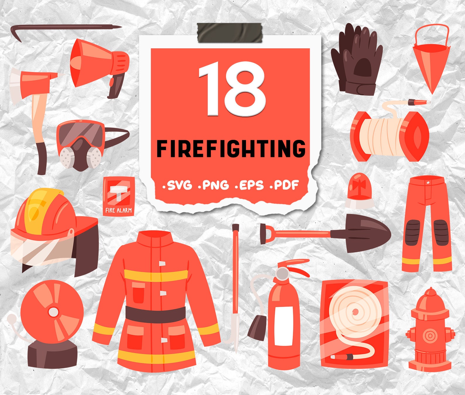 Firefighting Svg,firefighter Svg, Firefighter Svg Bundle, Fire Dept Svg ...