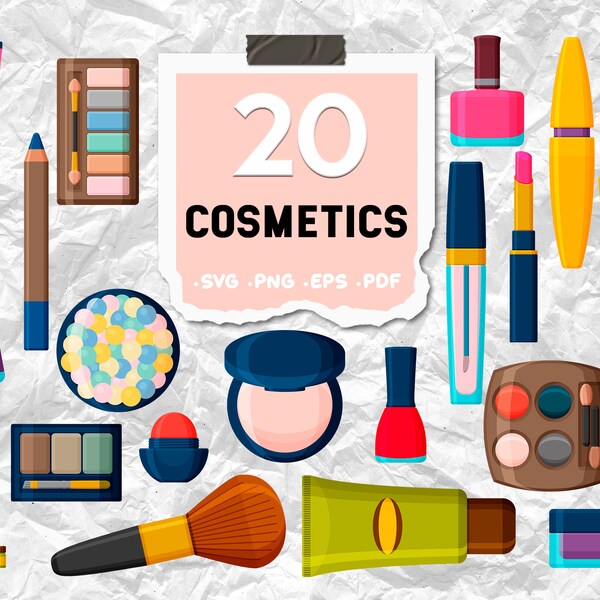 Cosmetic Svg - Etsy