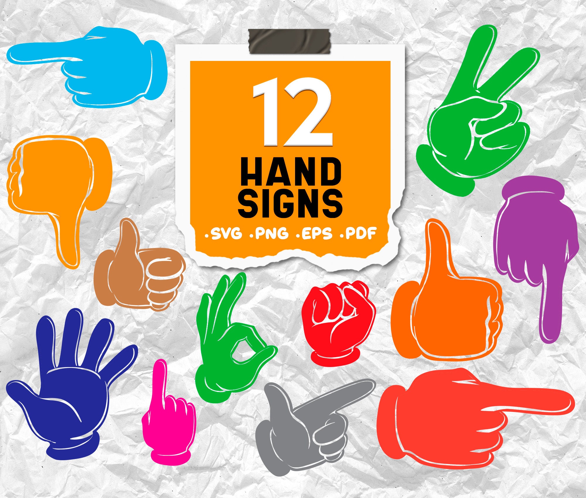 Hand Drawn Signs Svg,okay Svg, Wood Sign Svg, Finger Signs, Okay Sign ...