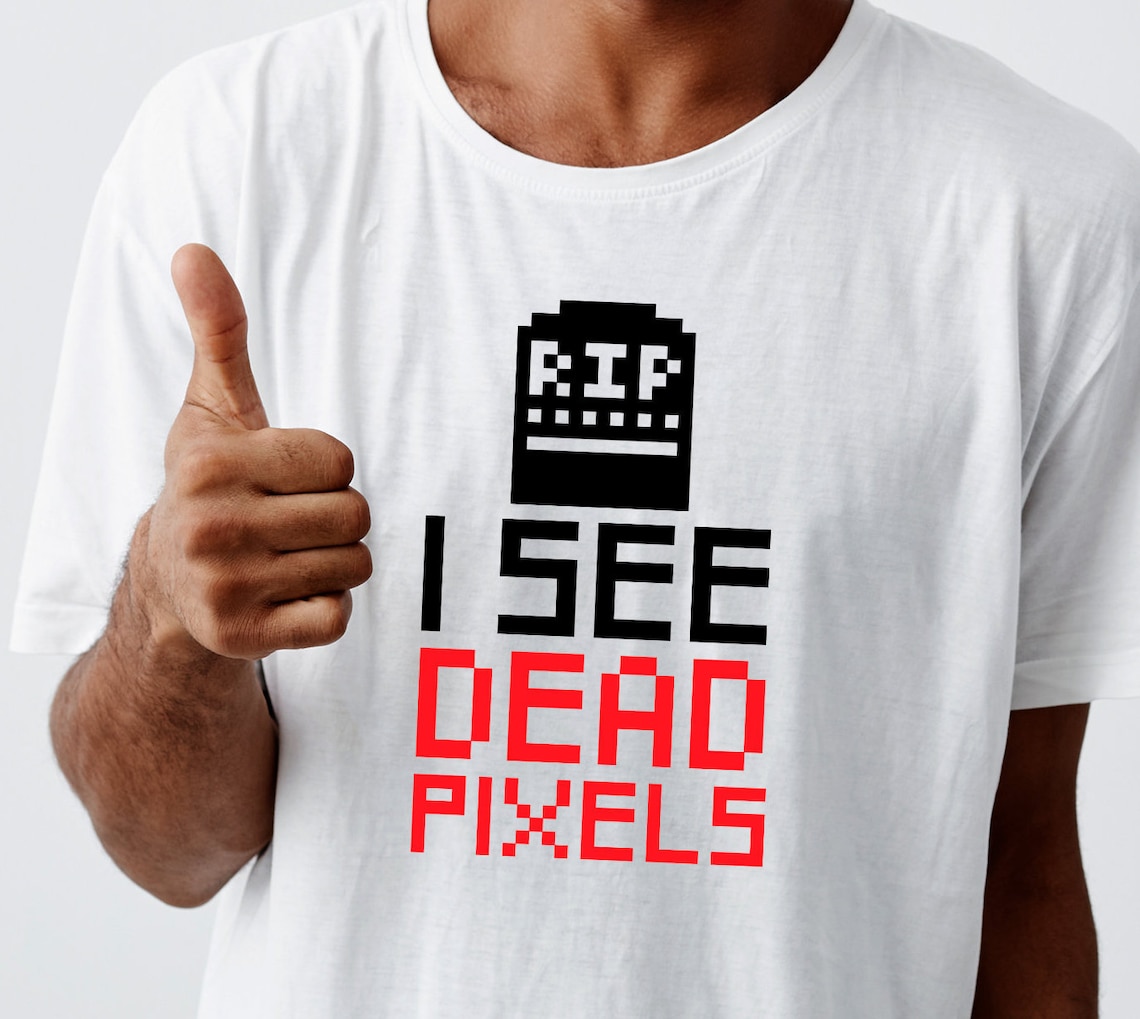 I See Dead Pixels Svg, Pixels, Computer Game, SVG Cut File,computer ...