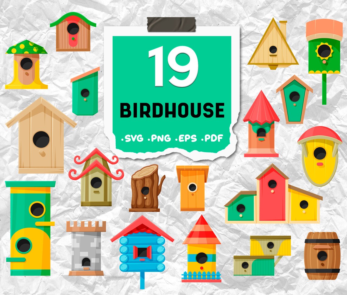 Birdhouse Svg,birdhouse SVG File, Birdhouse Floral SVG File, Birdhouse ...