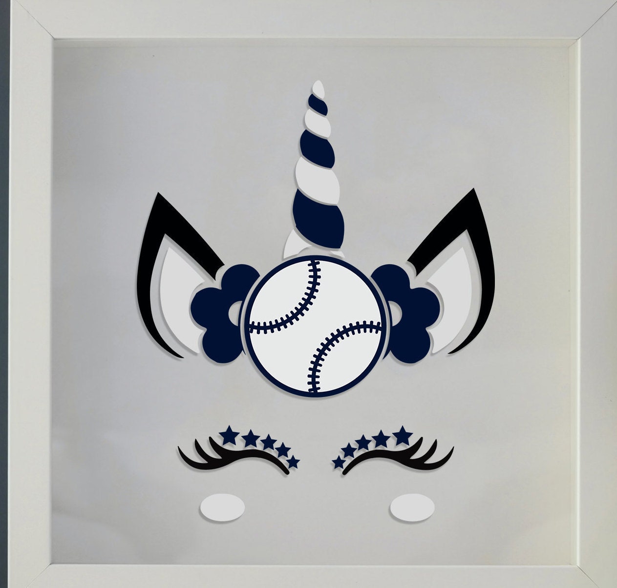 Baseball Unicorn Svg, Baseball Clip Art, Magical Baseball SVG, Unicorn ...