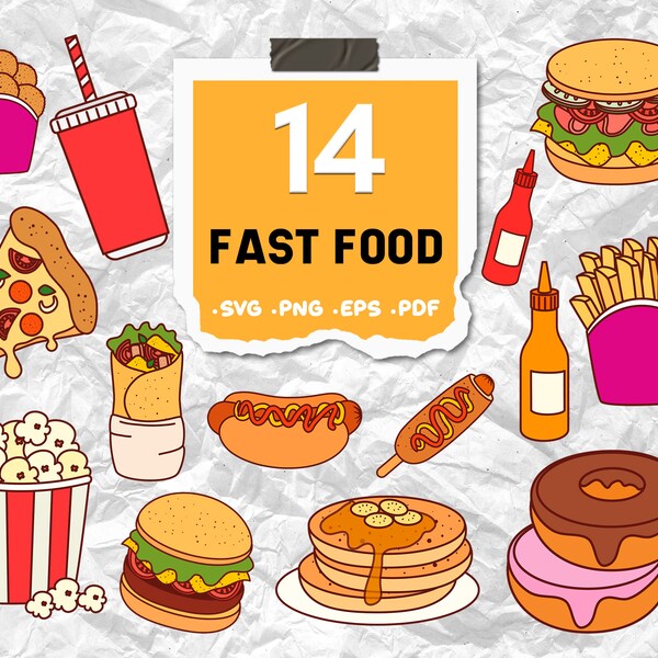 Fast Food - Etsy