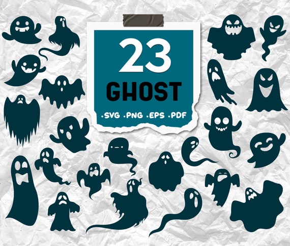 Ghost Svgghost Svg Bundleghost SVG Cute Ghost Svg Ghost - Etsy