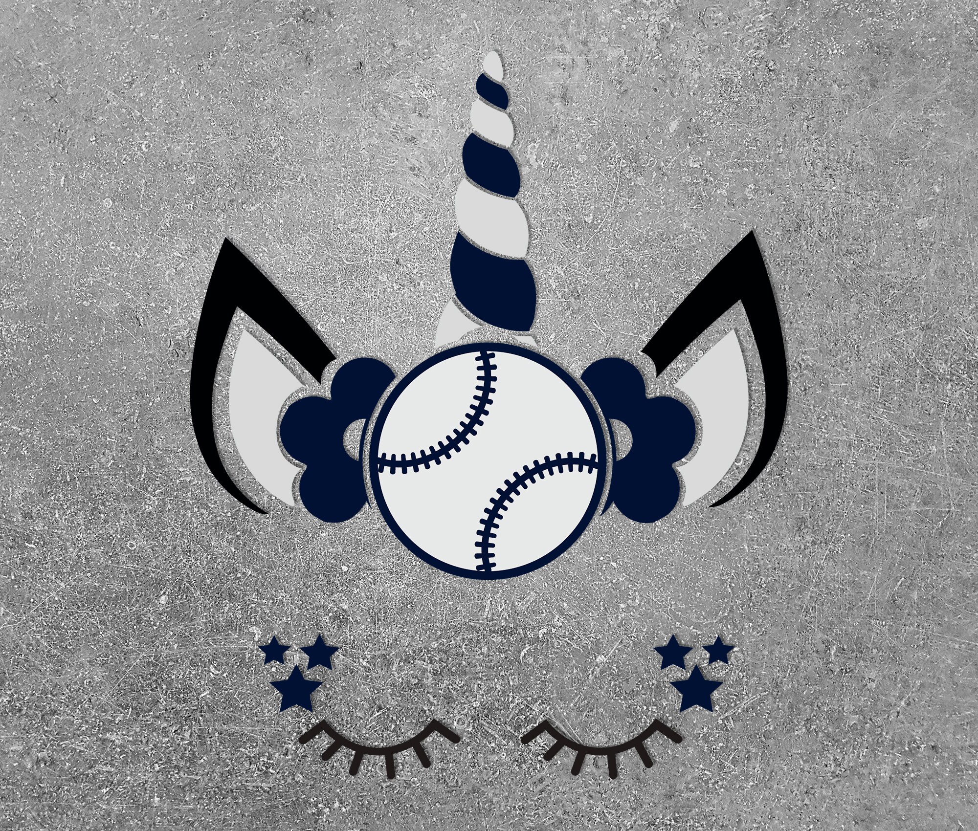 Unicorn Baseball SVG Red Red Uniorn Unicorn Face Unicorn - Etsy