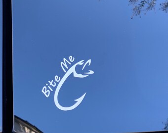 Bite Me Sticker - Etsy