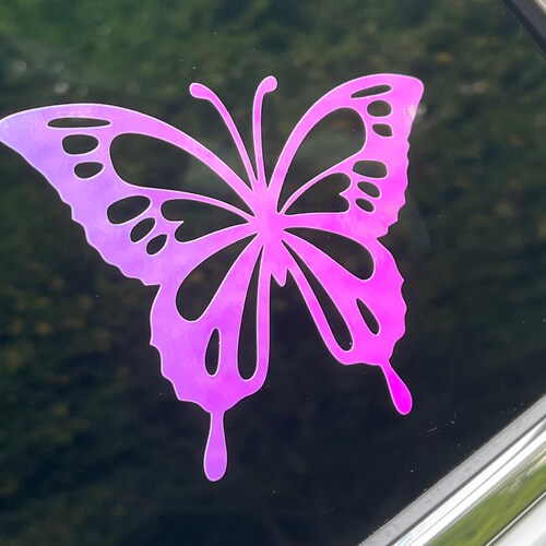 Butterfly Car Window Decal Monarch Butterfly Car Decals - Etsy
