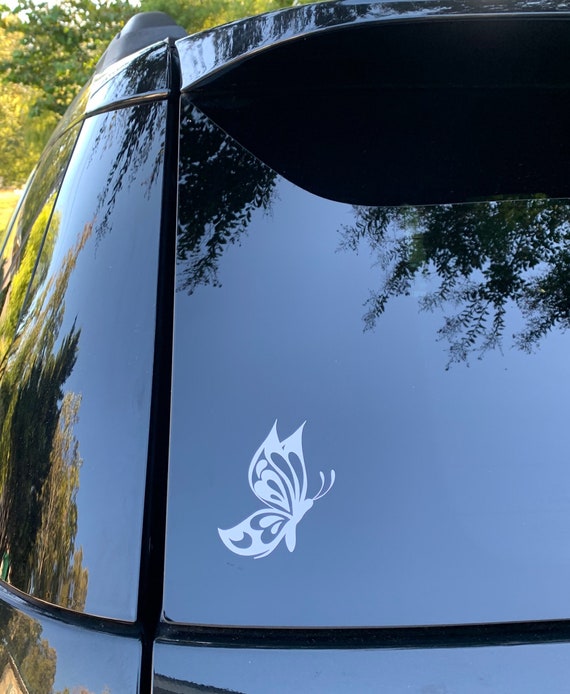 Car Decal Butterfly Decal Butterfly Sticker Car Sticker - Etsy