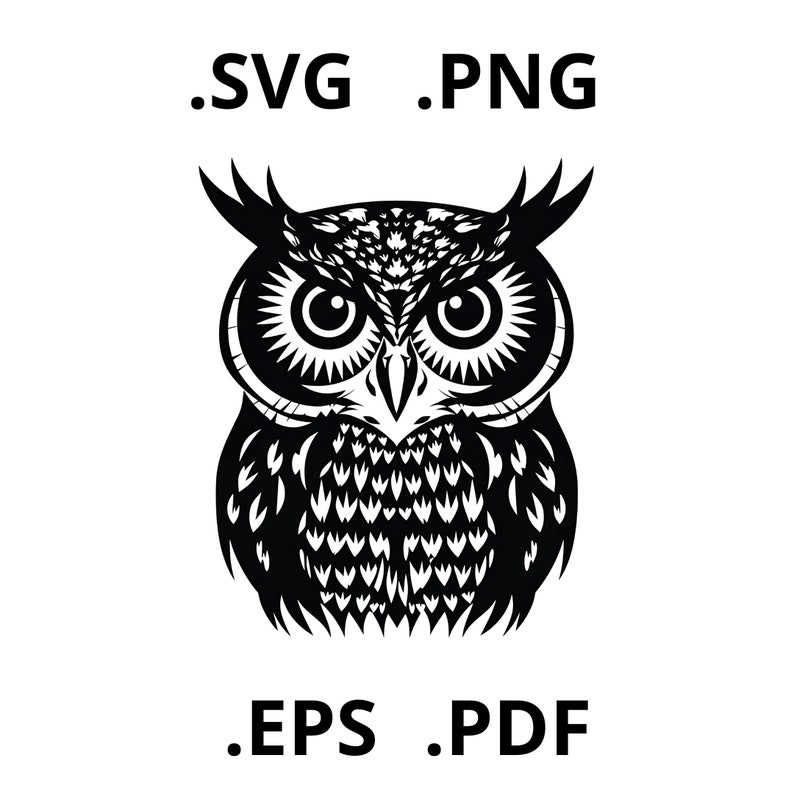 Owl Svg, Owl Clipart, Owl Png, Owl Head, Owl Cut Files for Cricut , Owl ...