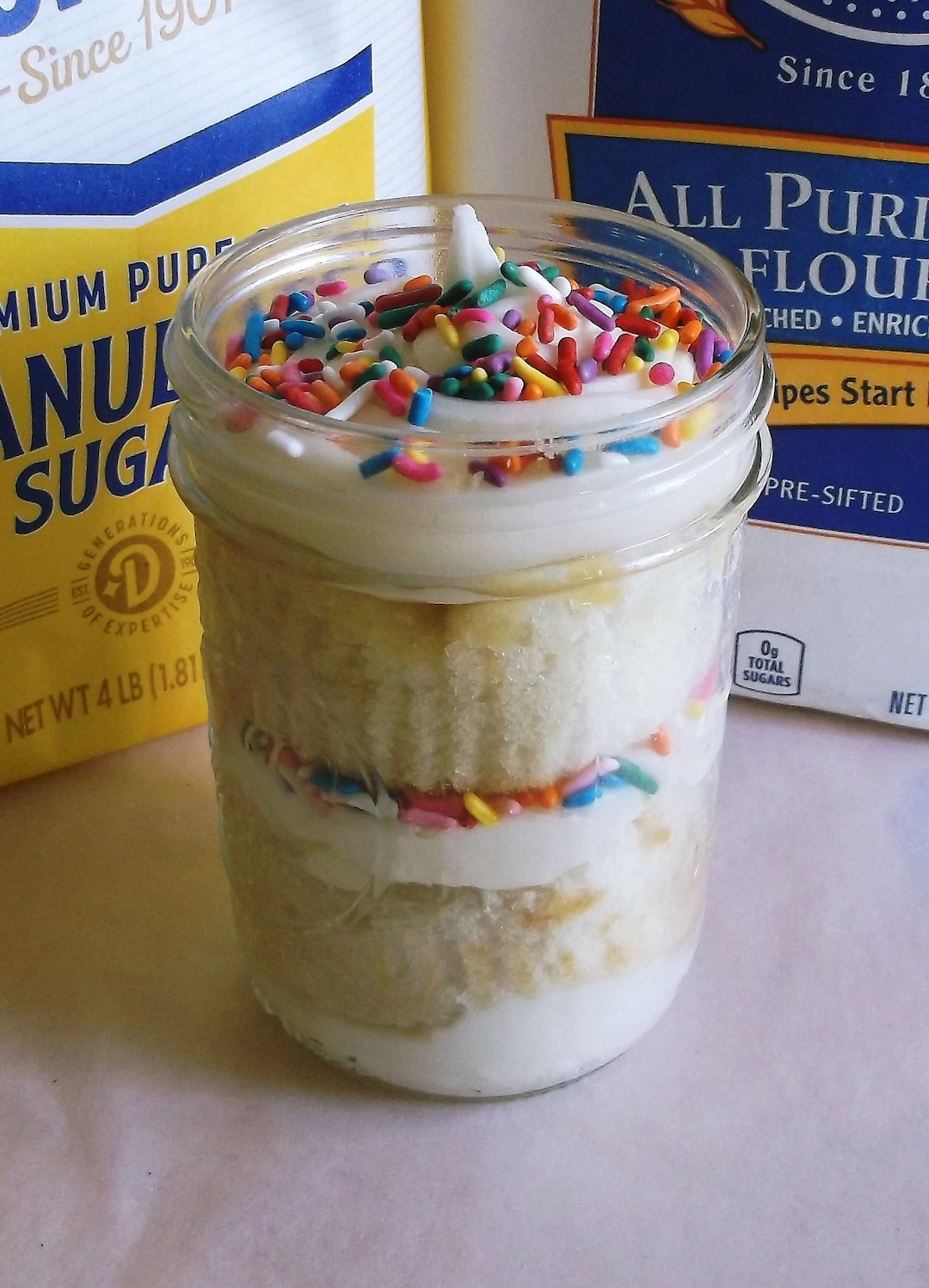 Birthday Cake - Party Pack - Sprinkles - Birthday Cake in a Jar - Cake ...