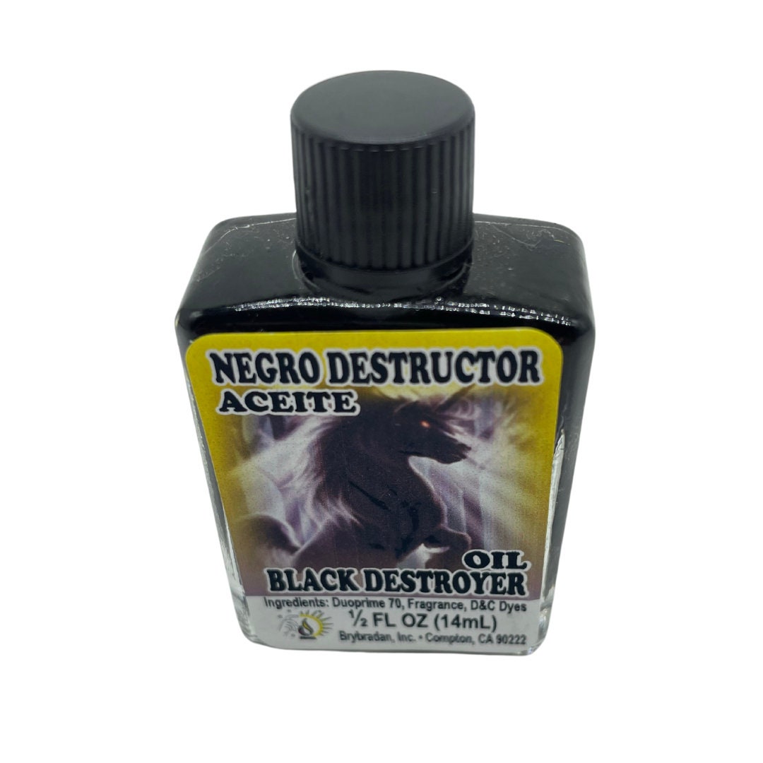 Negro Destructor Aceite / Black Destroyer Oil - Etsy