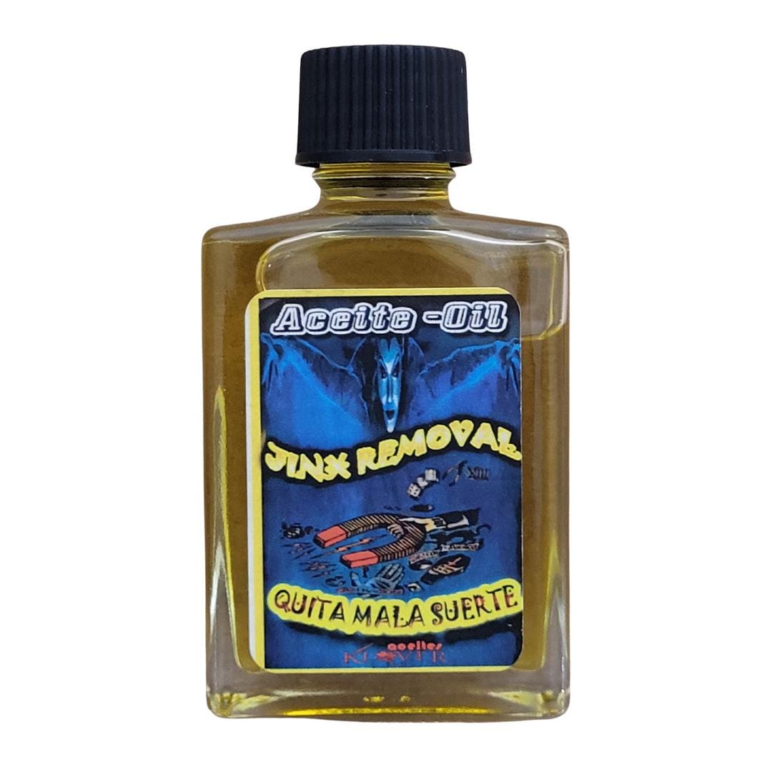 Aceite De Quita Mala Suerte Jinx Removal Oil 1 Fl Oz. - Etsy