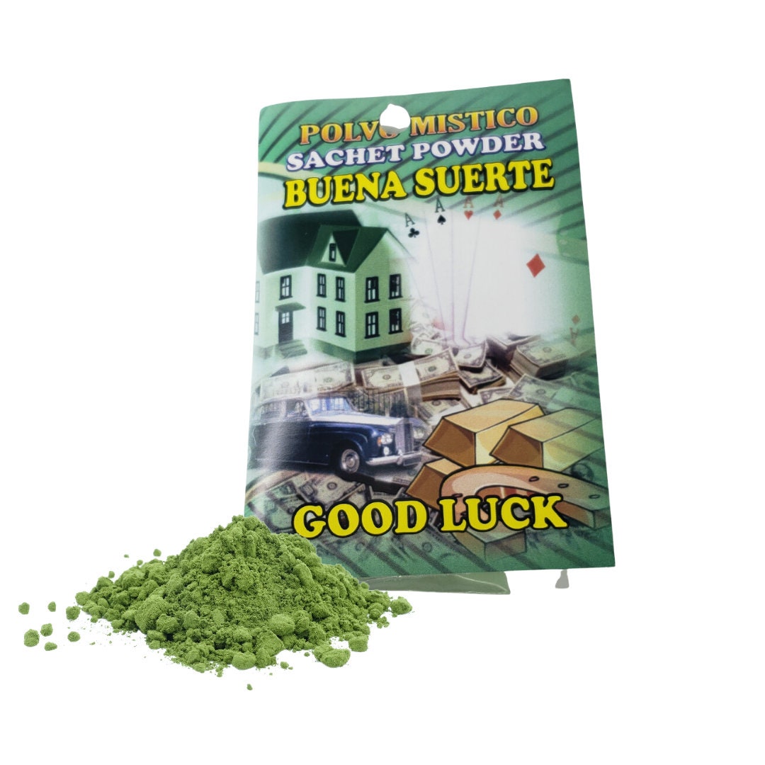 Good Luck Sachet Powder / Buena Suerte Polvo Mistico - Etsy