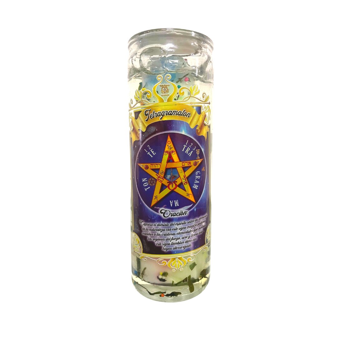 Gel Candle Tetragramaton / Tetragram - Etsy