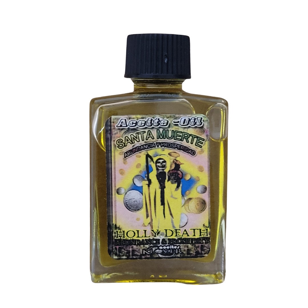 Aceite De Santa Muerte Holy Death Oil 1 Fl. Oz. Bottle - Etsy