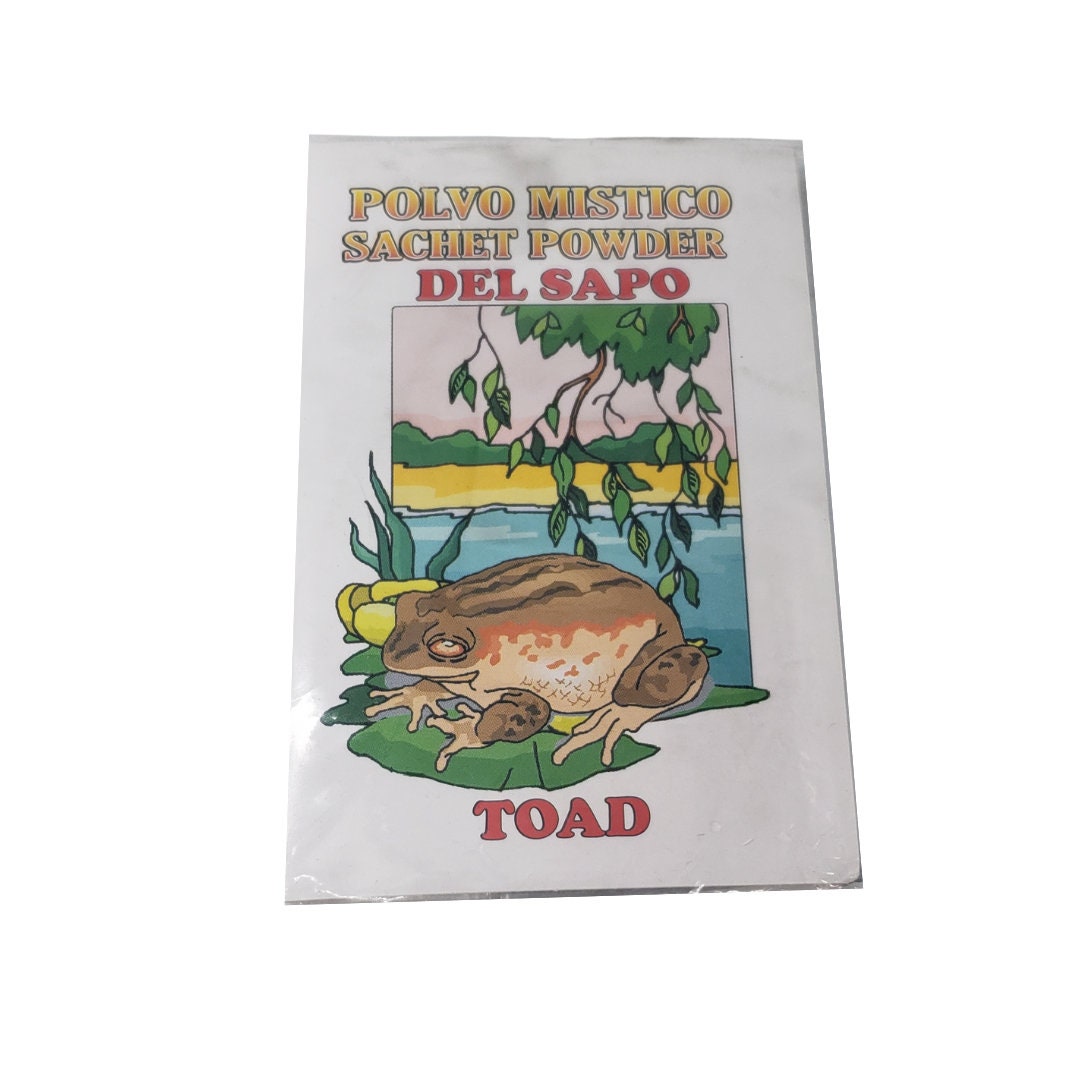 Toad Sachet Powder / Del Sapo Polvo Misticos - Etsy