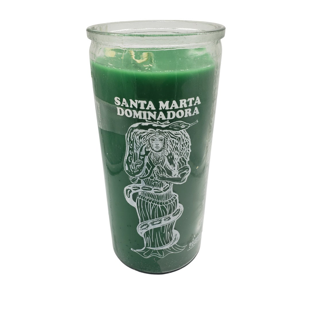 Jumbo Veladora De Santa Marta Dominadora / Jumbo 14 Day Candle - Etsy