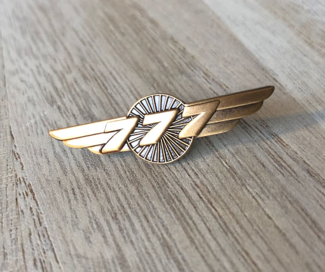 Boeing 777 WINGS Pin, Wings, Aviation Pin, Aircraft Pin, Airbus Pin ...
