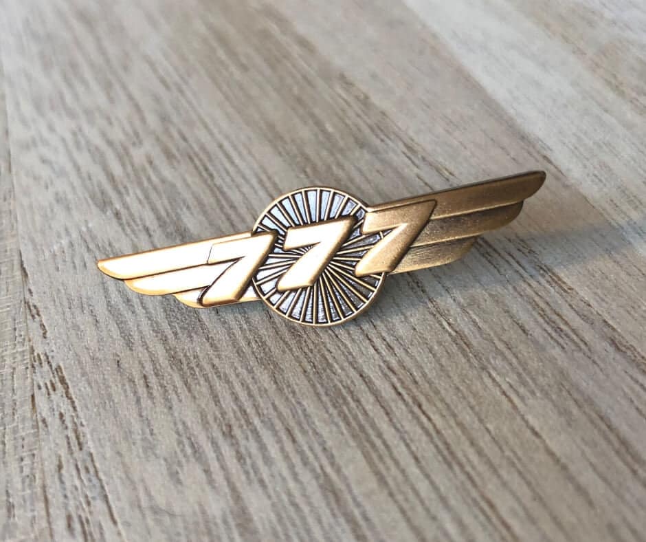 Boeing 777 WINGS Pin Wings Aviation Pin Aircraft Pin - Etsy