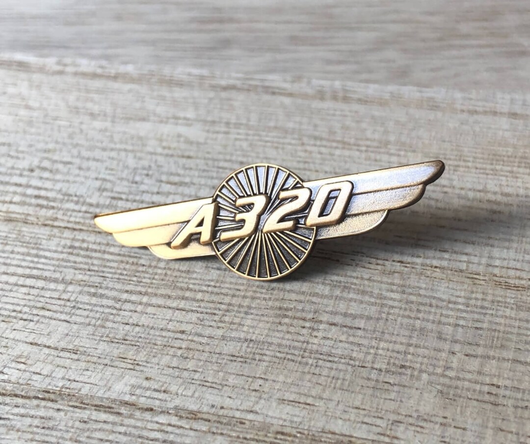 Airbus A320 WINGS Pin, 320 Wings, Aviation Pin, Aircraft Pin, Boeing ...