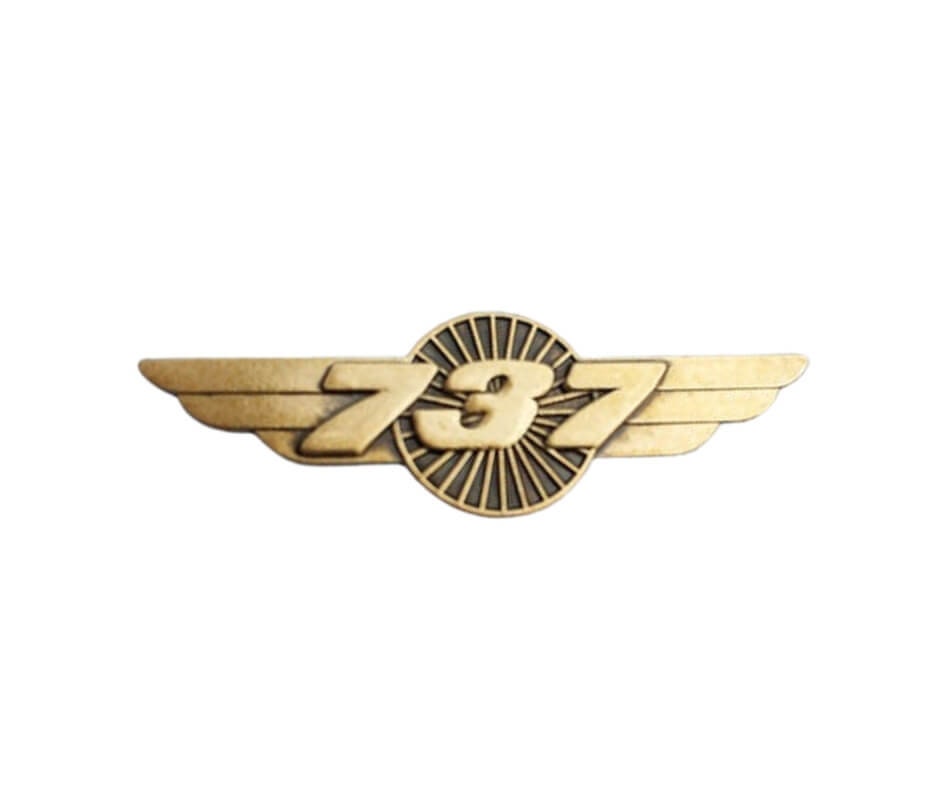 Boeing 737 WINGS Pin, Wings, Aviation Pin, Aircraft Pin, Airbus Pin ...